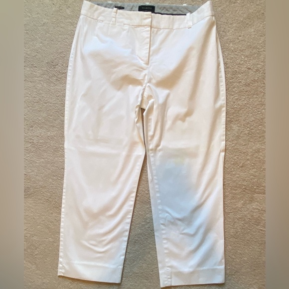 Talbots | Pants & Jumpsuits | Talbots Signature White Capri Pant | Poshmark